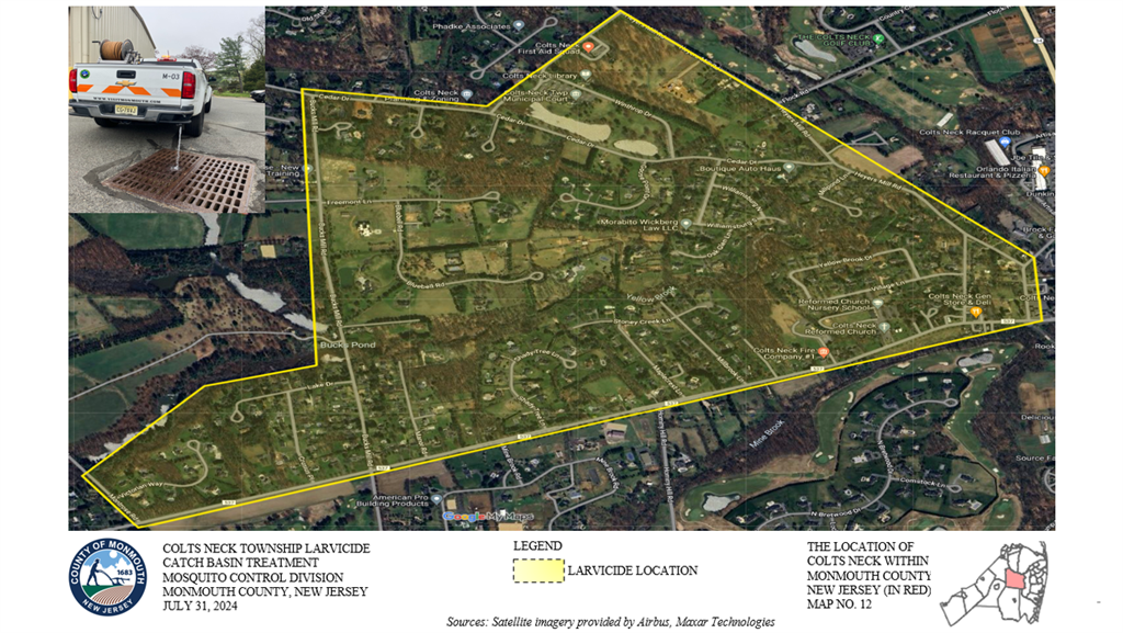 Mosquito Control Mosquito Control Schedule & Maps